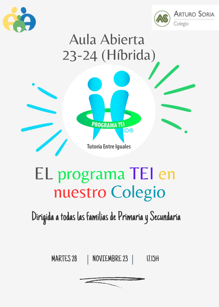 Aula Abierta Virtual: “convivencia escolar: el programa TEI“